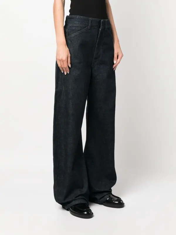 LEMAIRE Seamless Wide-leg Jeans - Blue