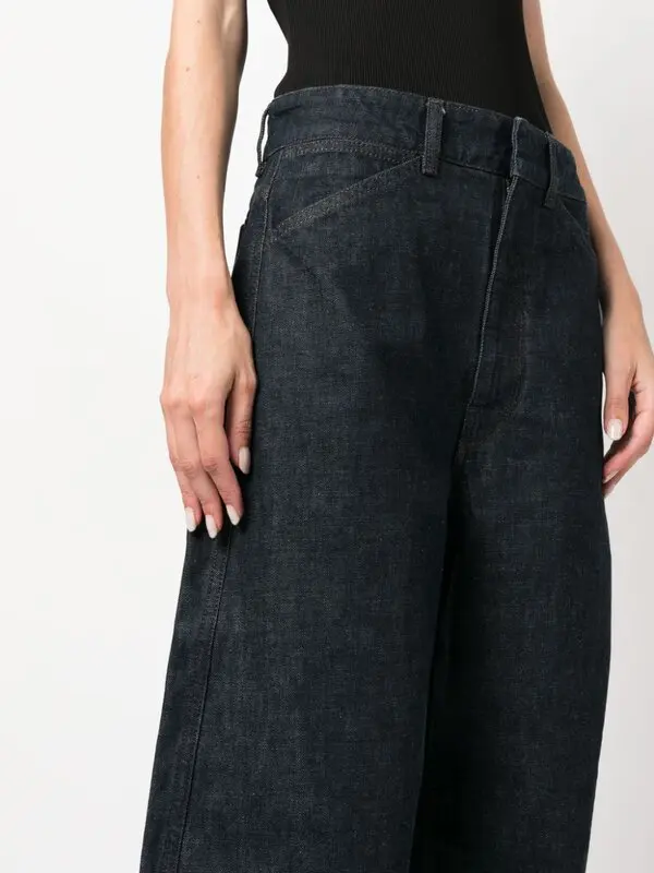 LEMAIRE Seamless Wide-leg Jeans - Blue
