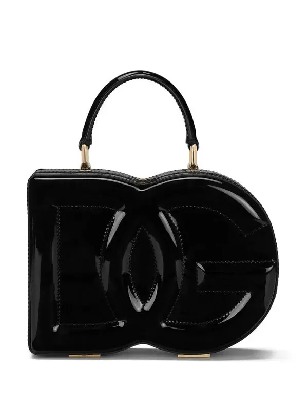 Dolce & Gabbana Logo-embossed Leather Tote Bag