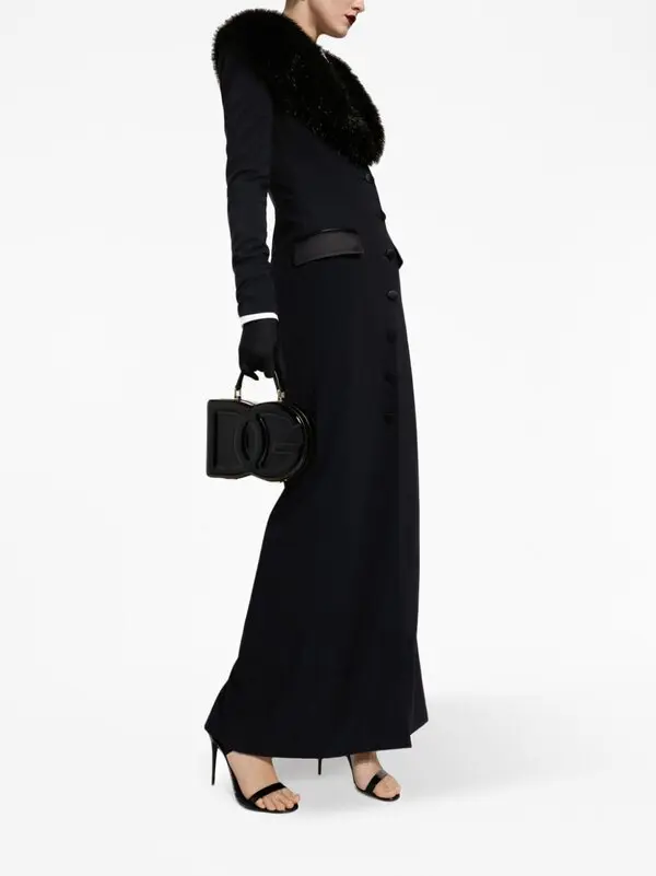 Dolce & Gabbana Logo-embossed Leather Tote Bag