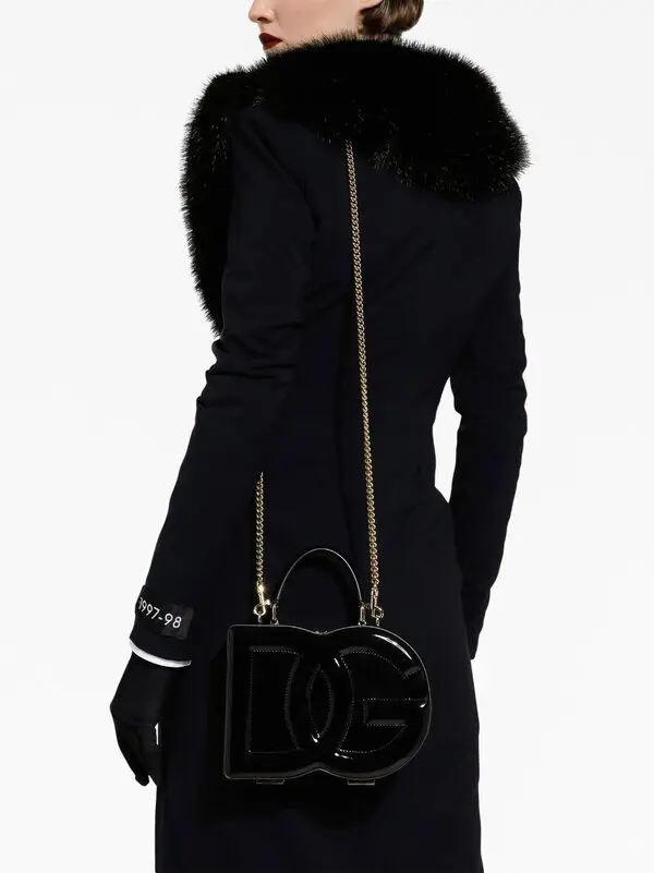 Dolce & Gabbana Logo-embossed Leather Tote Bag