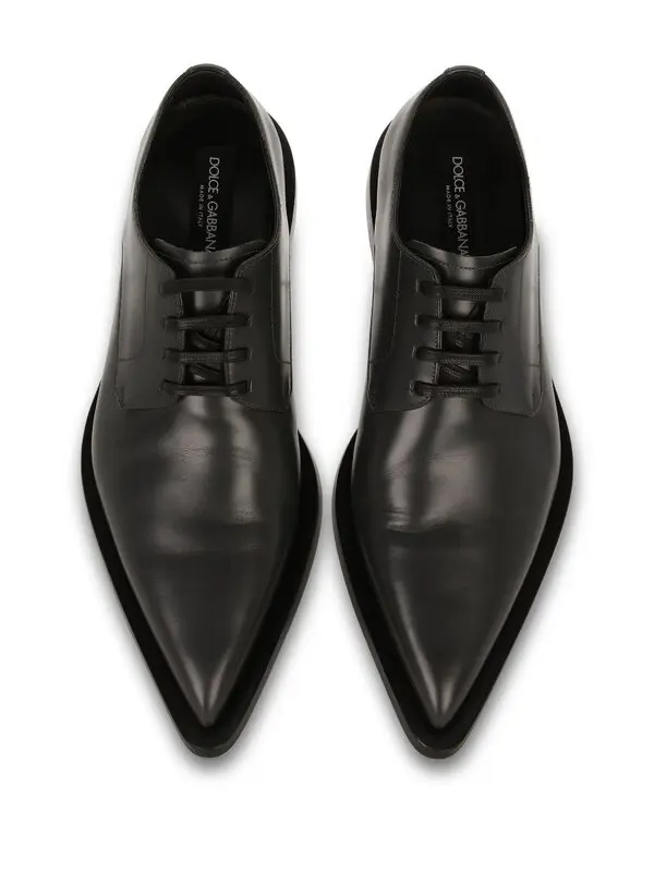 Dolce & Gabbana Leather Derby Shoes