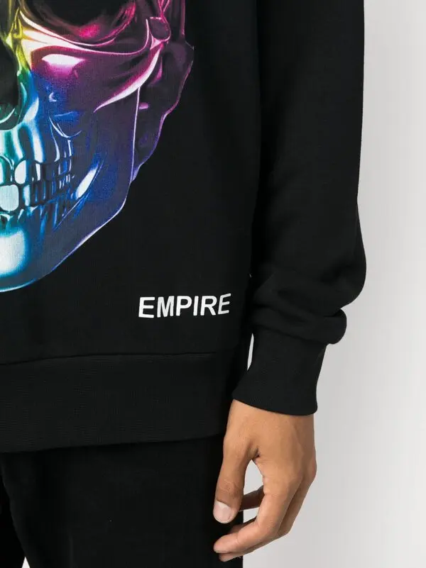 Philipp Plein Chrome Skull Sweatshirt