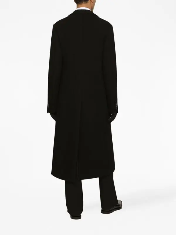 Dolce & Gabbana Single-breasted Notched Lapel Coat