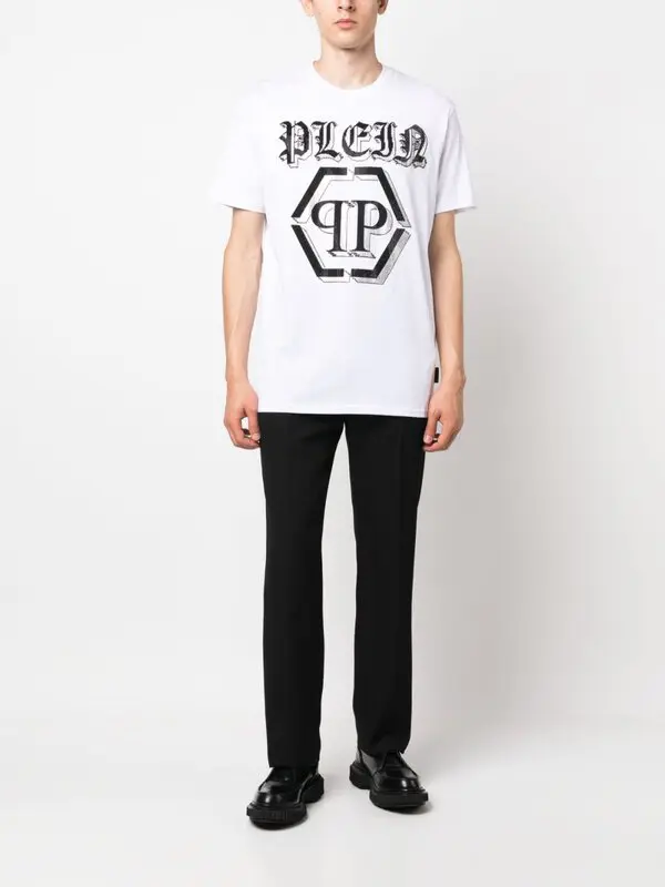 Philipp Plein Ss Chrome Round-neck T-shirt