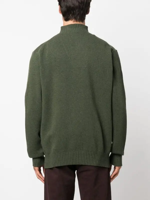 Barbour Half-zip Wool Jumper