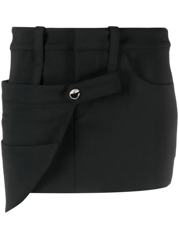 Coperni Strap-detail Mini Skirt