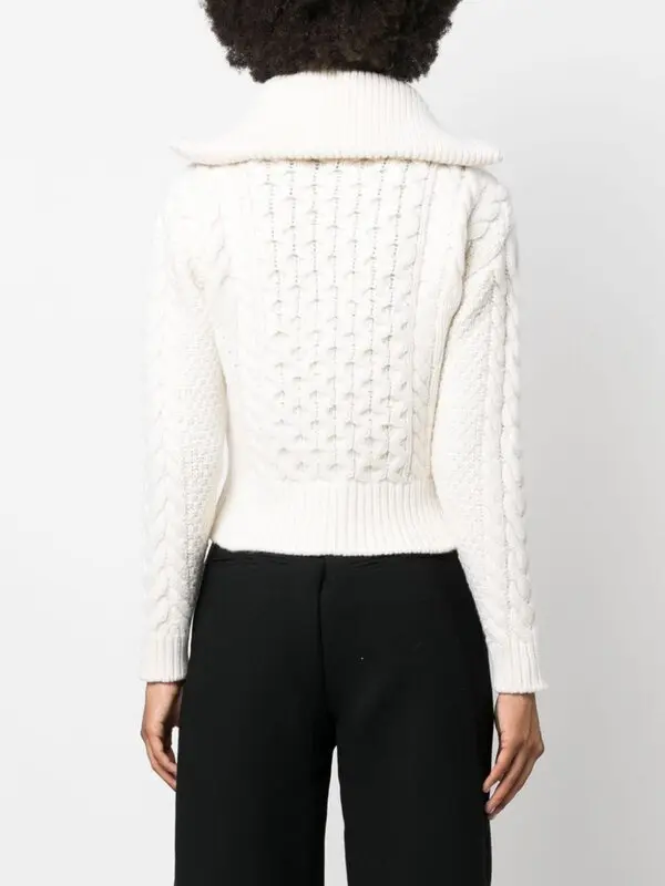 PATOU Zip-fastening Knitted Jumper