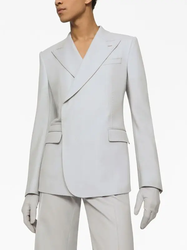 Dolce & Gabbana Single-breasted Wool Blazer