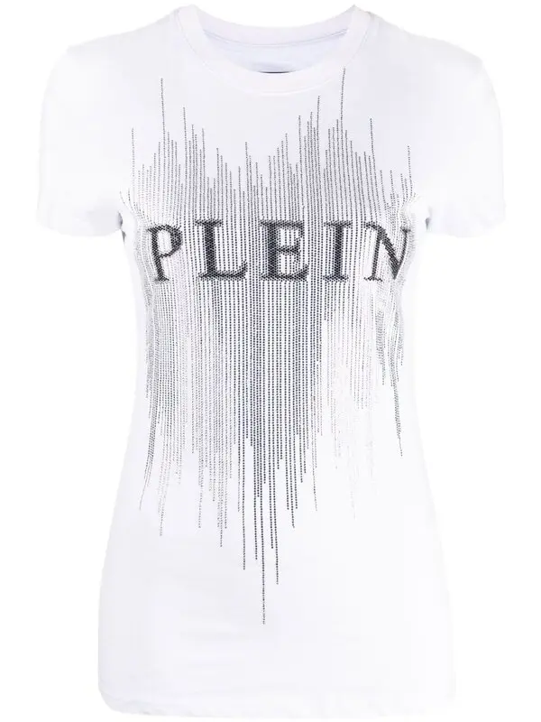 Philipp Plein Logo-appliqué T-shirt - White