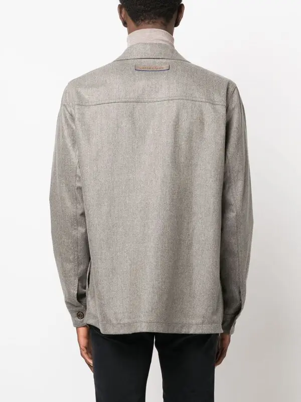 Jacob Cohen Long-sleeve Wool Shirt Jacket