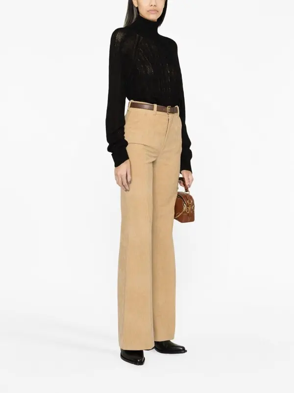 Etro Cable-knit Roll-neck Jumper - Black