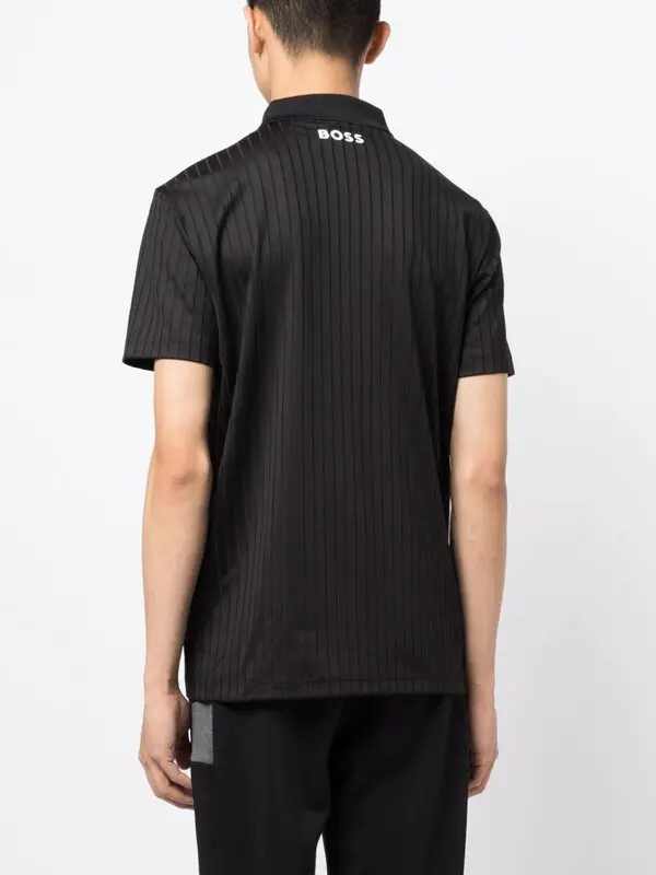 BOSS Ribbed Polo Shirt