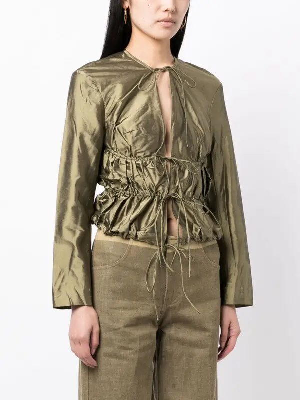 Christopher Esber Metallic-effect Jacket