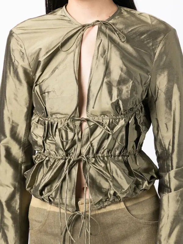 Christopher Esber Metallic-effect Jacket