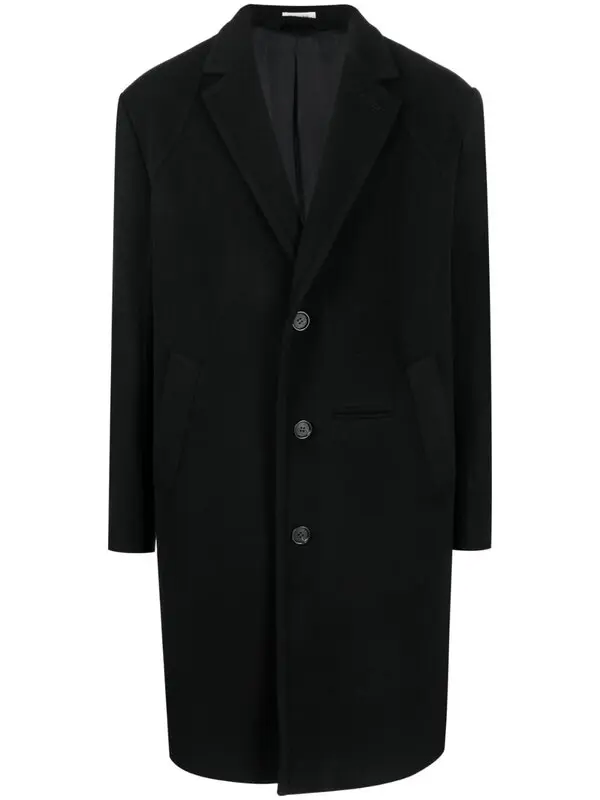 Alexander McQueen Raglan Sleeves Wool-blend Coat