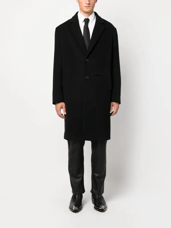 Alexander McQueen Raglan Sleeves Wool-blend Coat