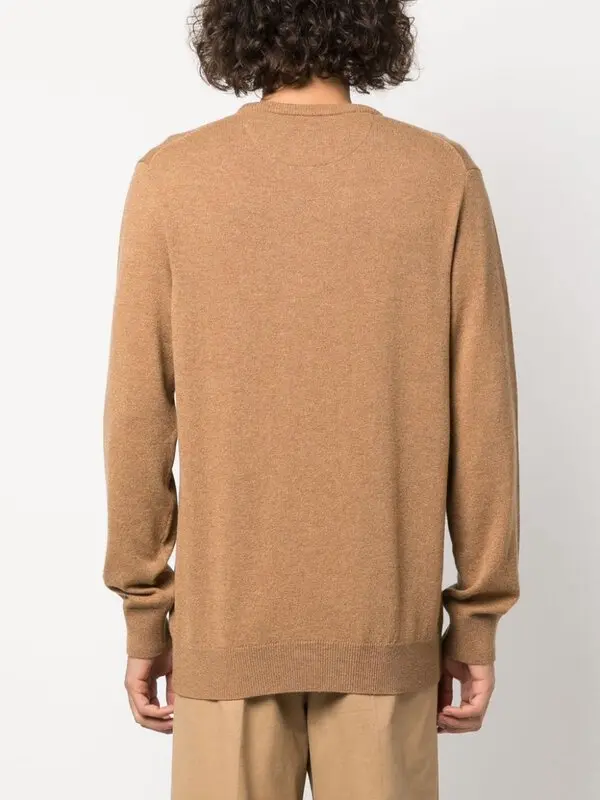 Polo Ralph Lauren Pony-embroidered Wool Jumper - Brown