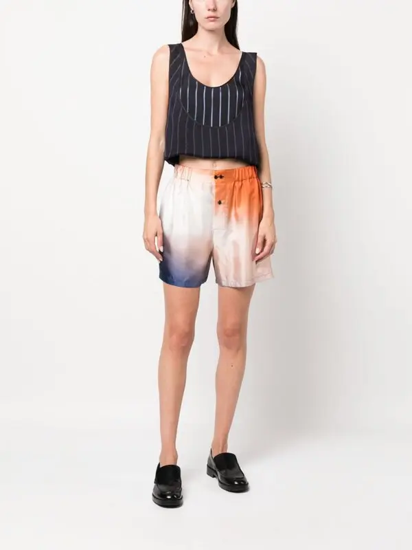 Gauchère Gradient-effect Shorts