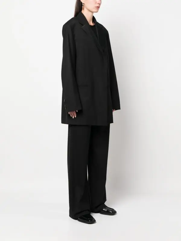 Gauchère Notched-lapels Single-breasted Coat