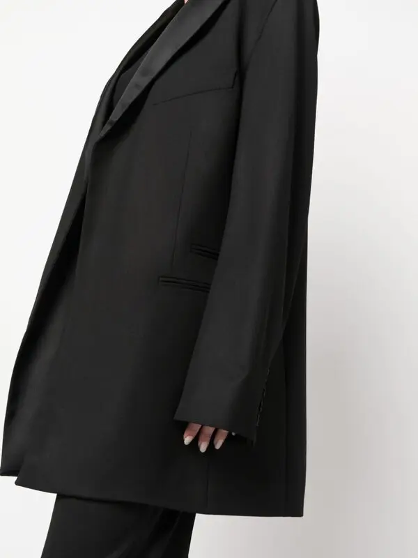 Gauchère Notched-lapels Single-breasted Coat