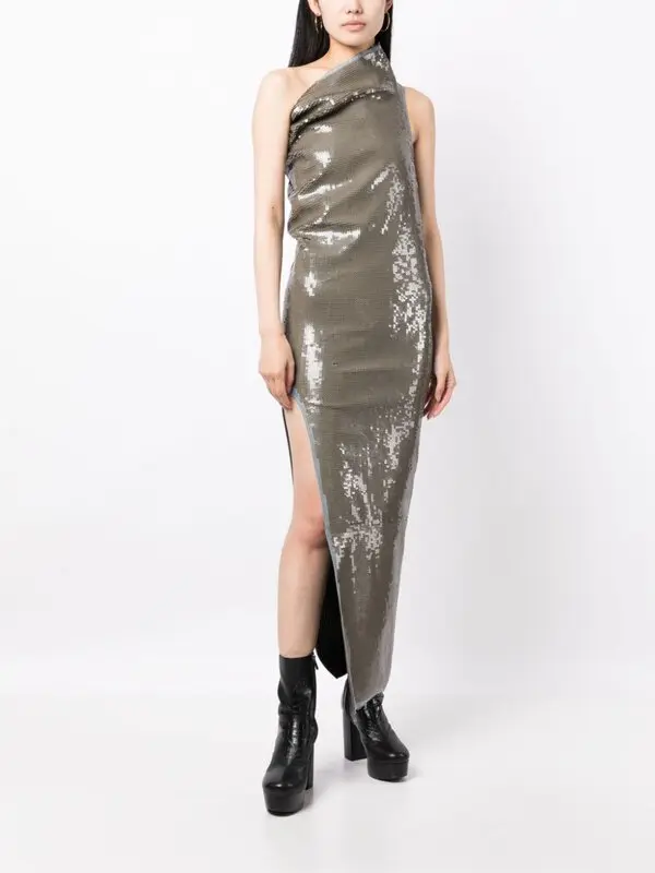 Rick Owens Athena Sequin-embellished Gown