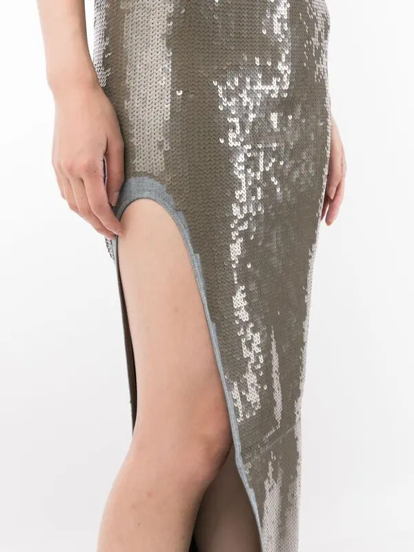 Rick Owens Athena Sequin-embellished Gown