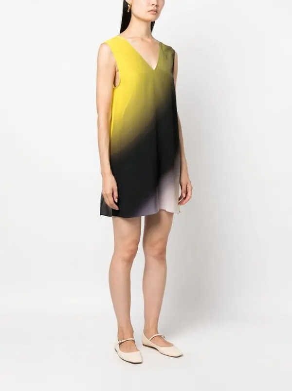 Gauchere Gradient-effect Dress