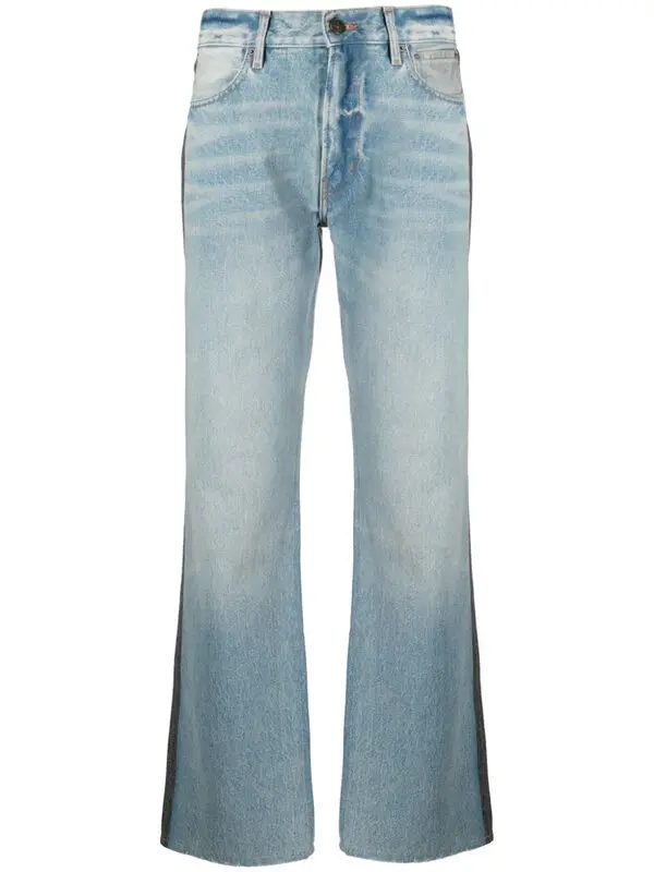 Gauchere Two-tone Straight-leg Jeans