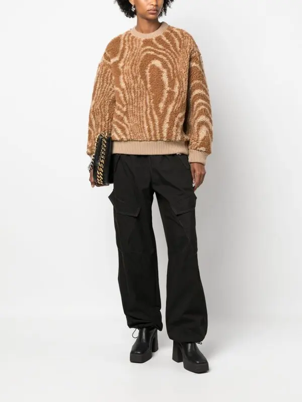 Stella McCartney Graphic-pattern Crew-neck Jumper