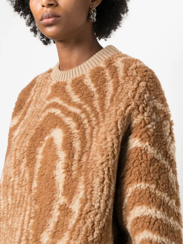 Stella McCartney Graphic-pattern Crew-neck Jumper
