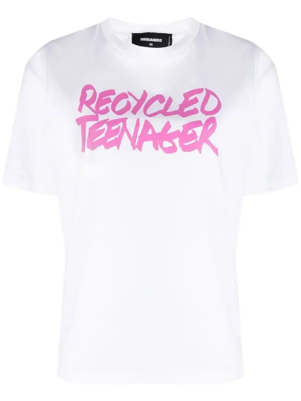 Dsquared2 Slogan-print Short-sleeve T-shirt