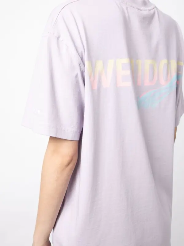 We11Done Logo-print Cotton T-shirt