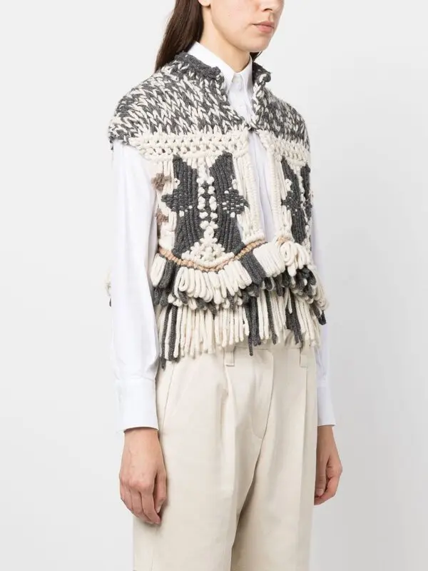 Brunello Cucinelli Embroidered Cardigan
