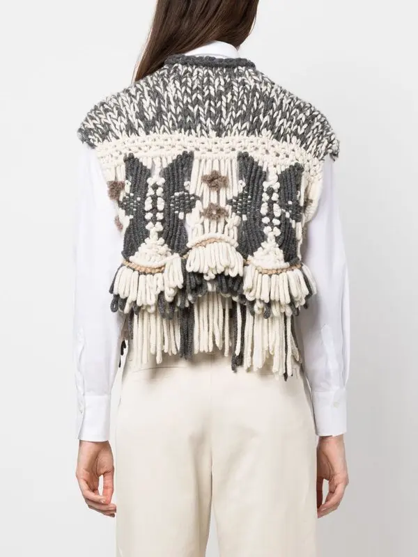 Brunello Cucinelli Embroidered Cardigan