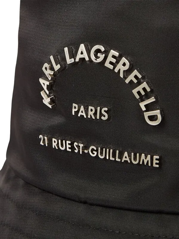 Karl Lagerfeld Logo-plaque Bucket Hat