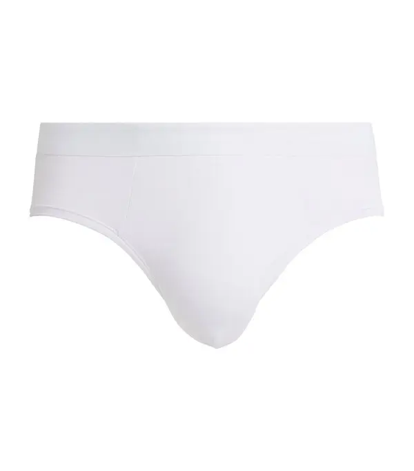 Derek Rose Micro Modal Briefs - White
