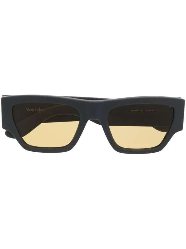 Alexander McQueen Logo Sunglasses - Grey