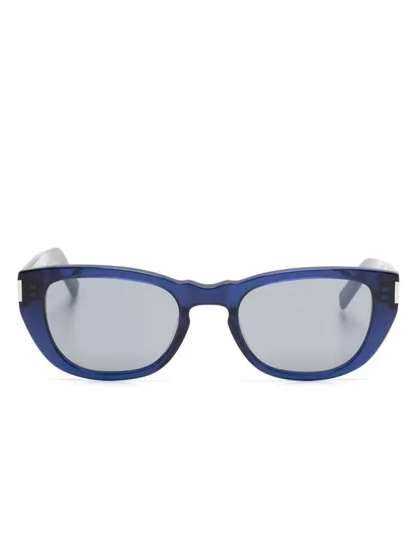 Saint Laurent Cat-eye Frame Sunglasses - Blue