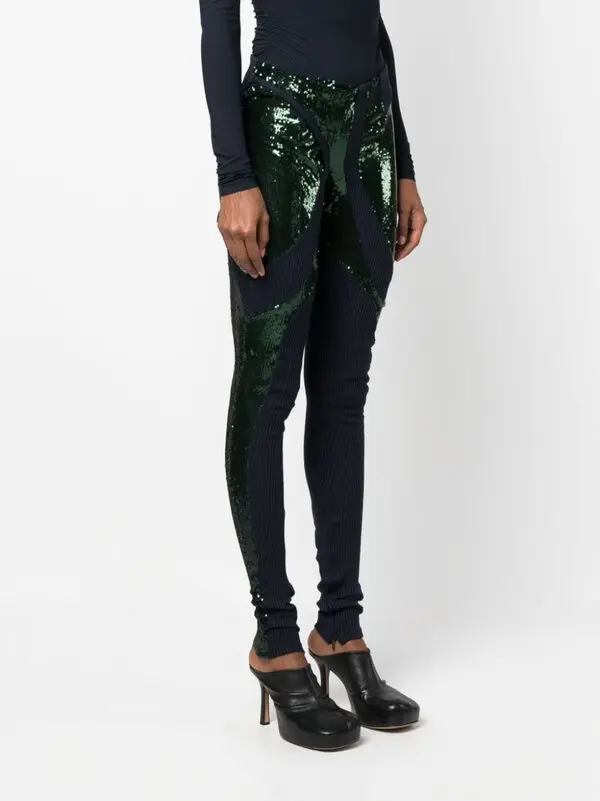 Ottolinger Paneled Sequin Leggings