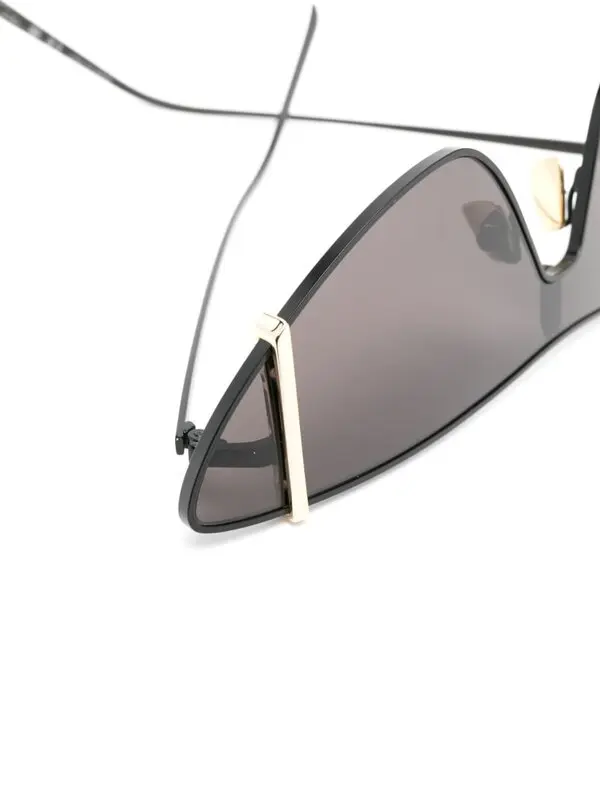 Saint Laurent Oversize-frame Straight-arms Sunglasses