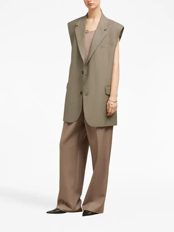 AMI Paris Oversize Virgin Wool Waistcoat