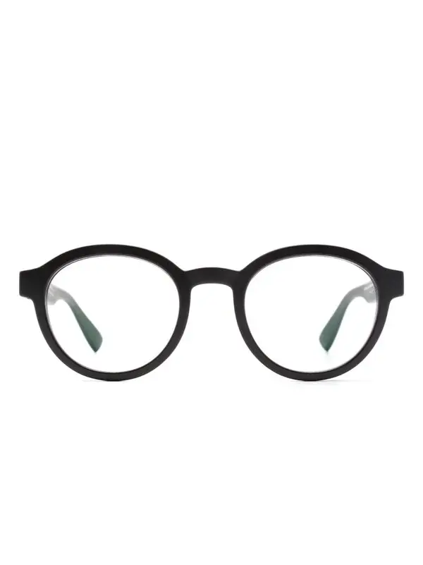 Mykita Doc Round-frame Glasses - Black
