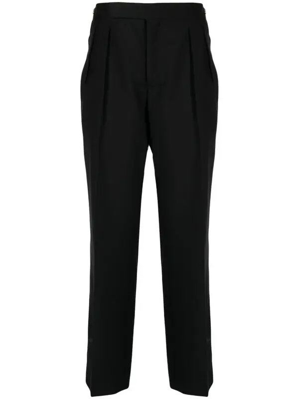 Paul Smith Double-pleat Trousers - Black