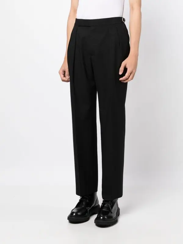Paul Smith Double-pleat Trousers - Black