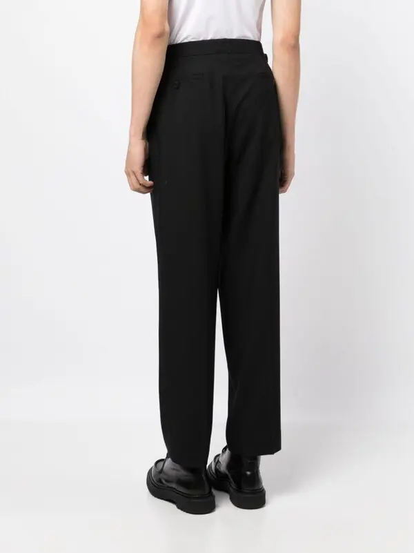 Paul Smith Double-pleat Trousers - Black