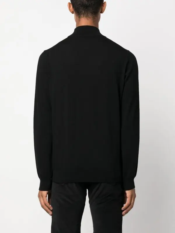 Corneliani High-neck Jumper - Black