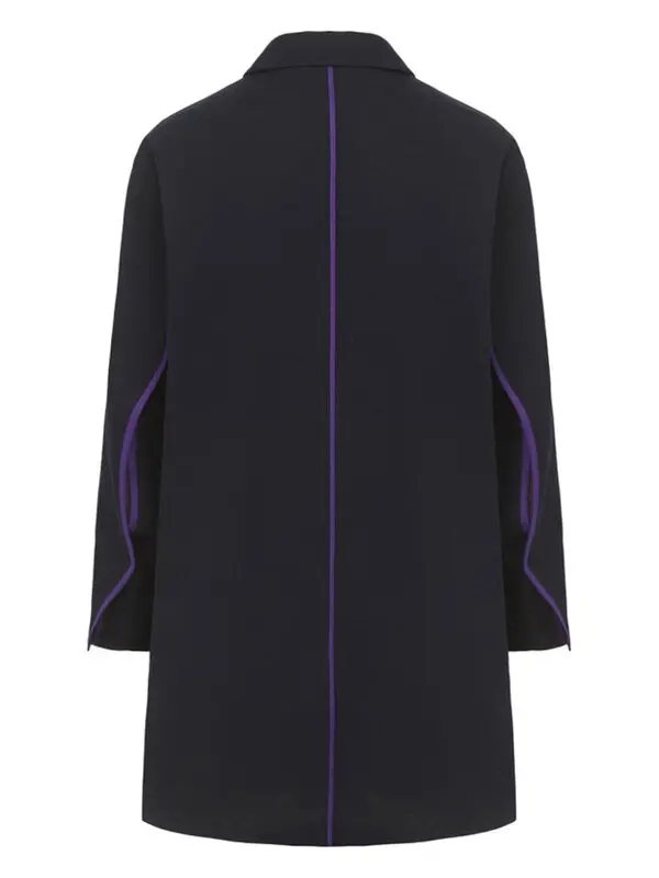 Shanghai Tang Piped-trim Trench Coat