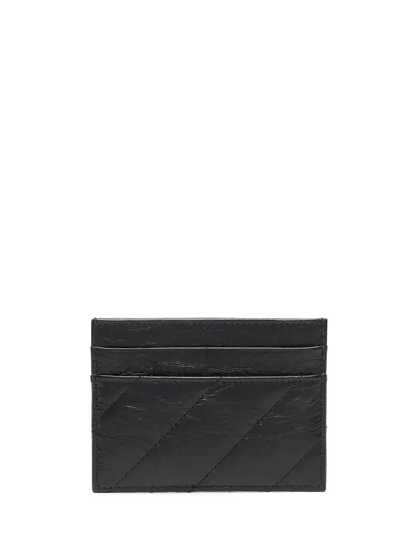 Balenciaga Logo-plaque Leather Cardholder