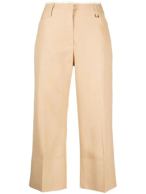 Jacquemus Le Pantalon Cropped Trousers